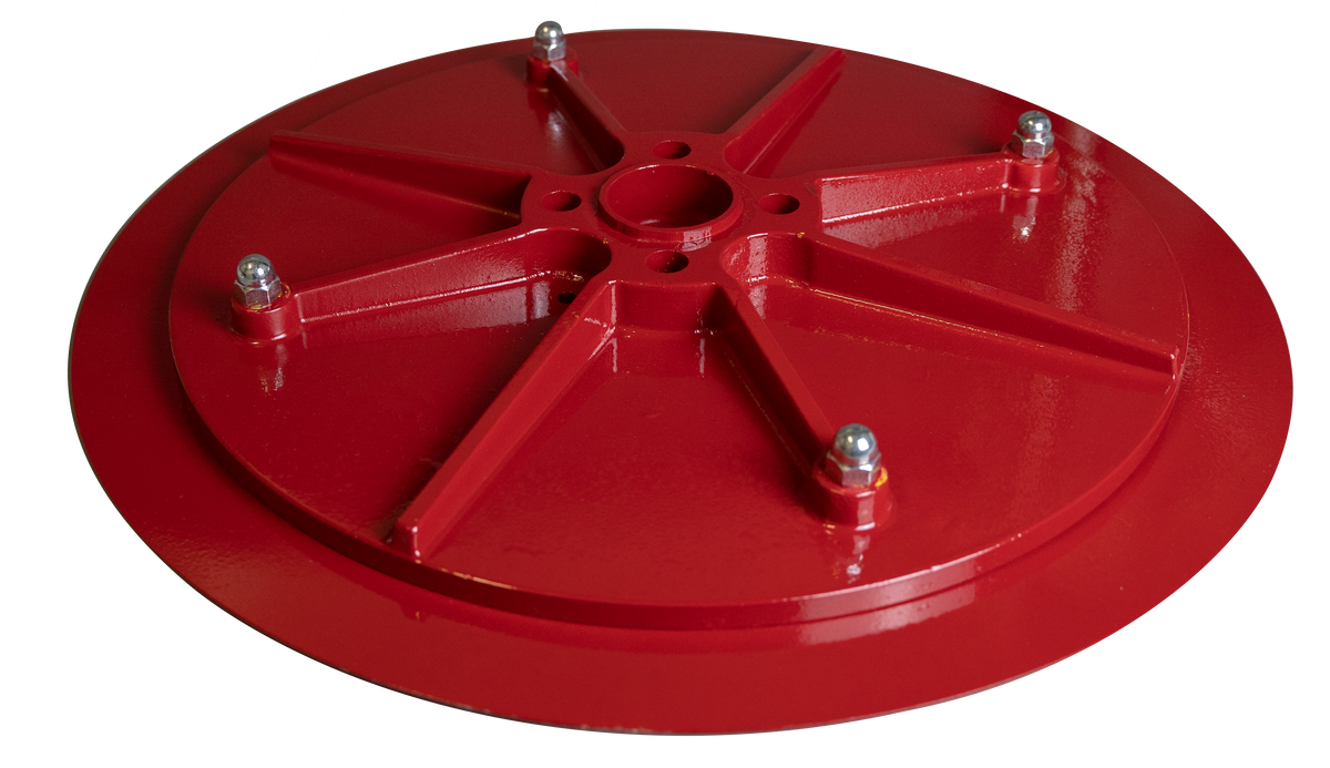 Smoothing disc turned with Aluminium support disc thickness 5.6mm ...