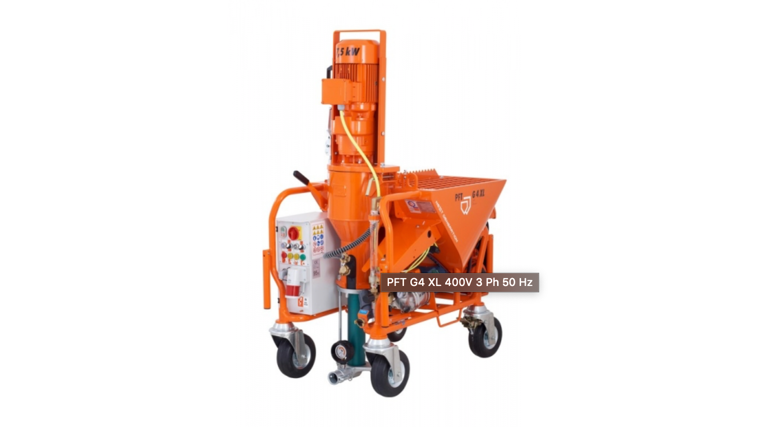 PFT G 4 XL - An entry level ready mix pump – Viapex GmbH